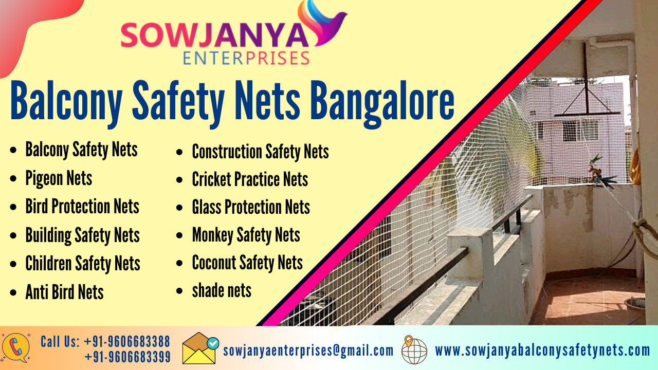 Balcony Safety Nets Bangalore - Honeysoftsolutions.net